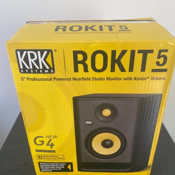 ROKIT | Other | Krk Rokit 5 G4 5inch Powered Studio Monitors | Poshmark